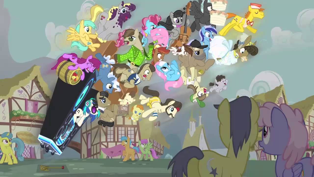 My Little Pony Friendship is Magic Race to the wedding - YouTube