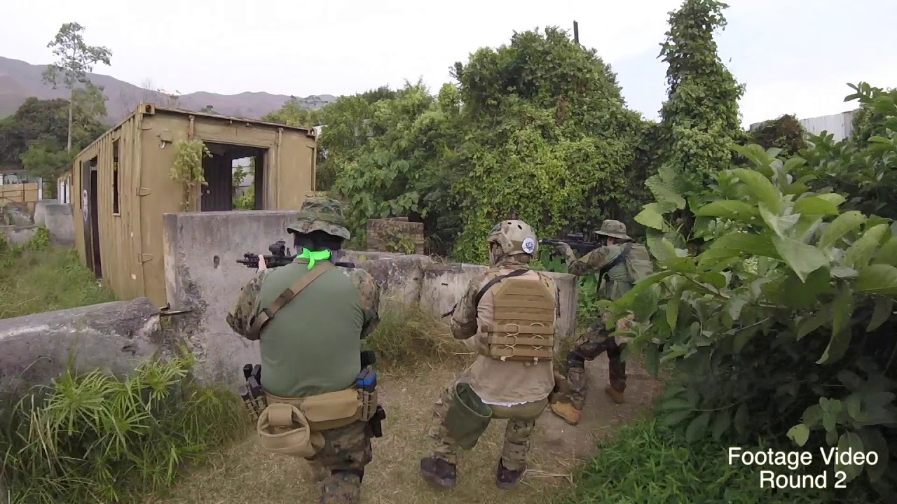 What is aggressive on CQB attack combat Footage video of Airsoft GBB ...