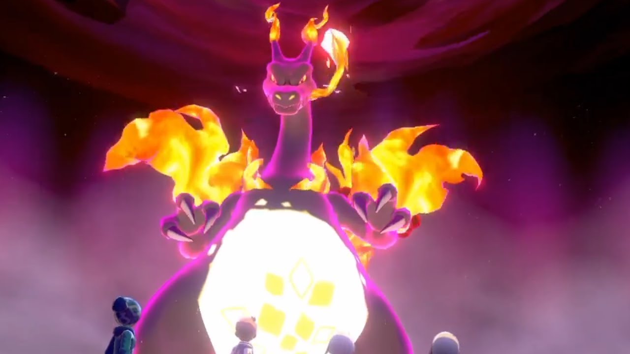 Shiny GMAX Charizard Raid - YouTube