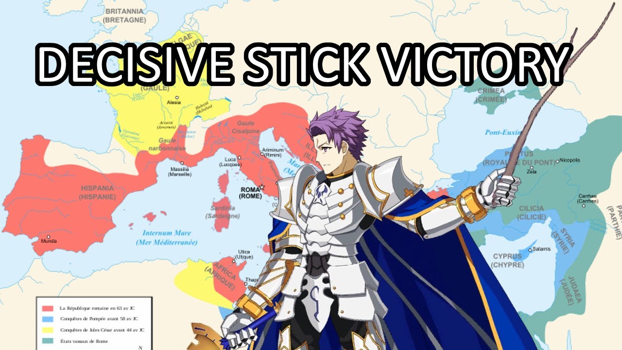 Man armed with Stick defeats entire Roman Army (FGO Roman Grail Front ...