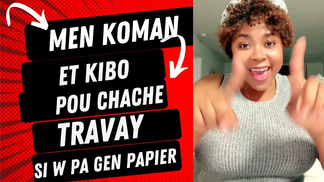 Vin we koman ou ka jwenn job ak ITIN - YouTube Vin we koman ou ka jwenn job ak ITIN - YouTube