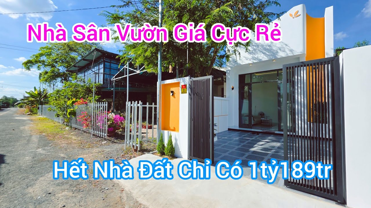 Nhà Sân Vườn Có Cây Ăn Trái Che Bóng Mát Mẻ Bán Với Giá Chỉ Nhỉnh 1ty ...