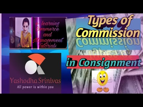 Consignment accounts _ Types of Commission with formula for calculation ...
