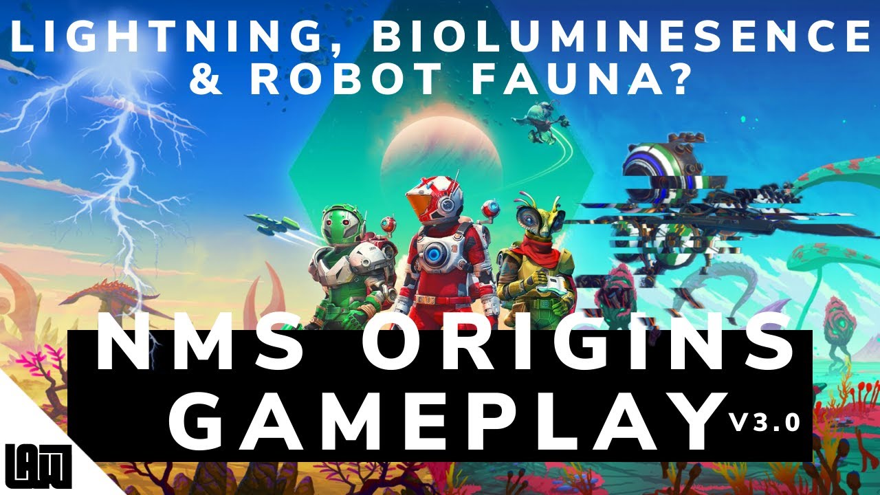 No Man's Sky: Origins - Mech Fauna, Bioluminescence, & Lighting Storms ...