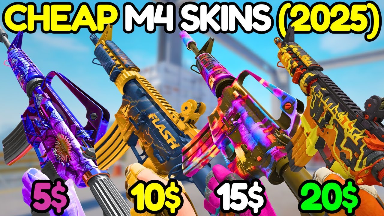 BEST Budget M4A4 & M4A1-S Skins in CS2 RIGHT NOW! (CHEAP M4 SKINS 2025 ...