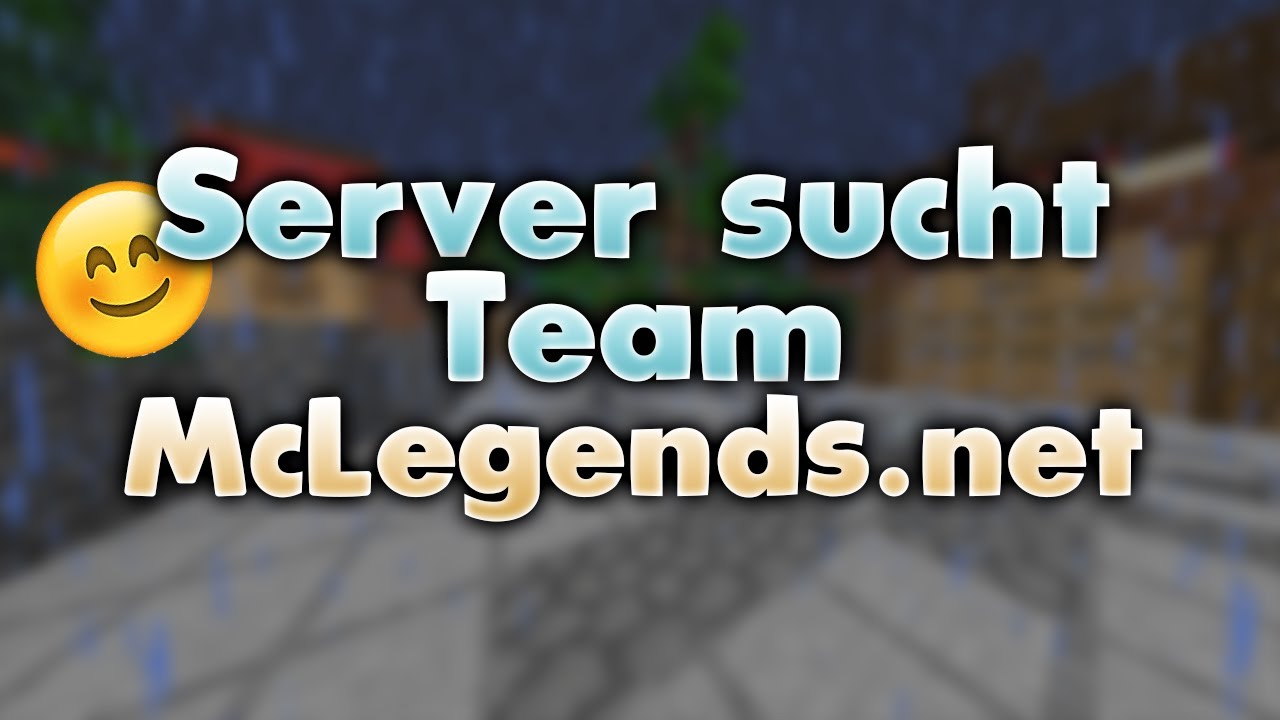 | Server sucht Team! - McLegends.net Servervorstellung | Leeeonn - YouTube