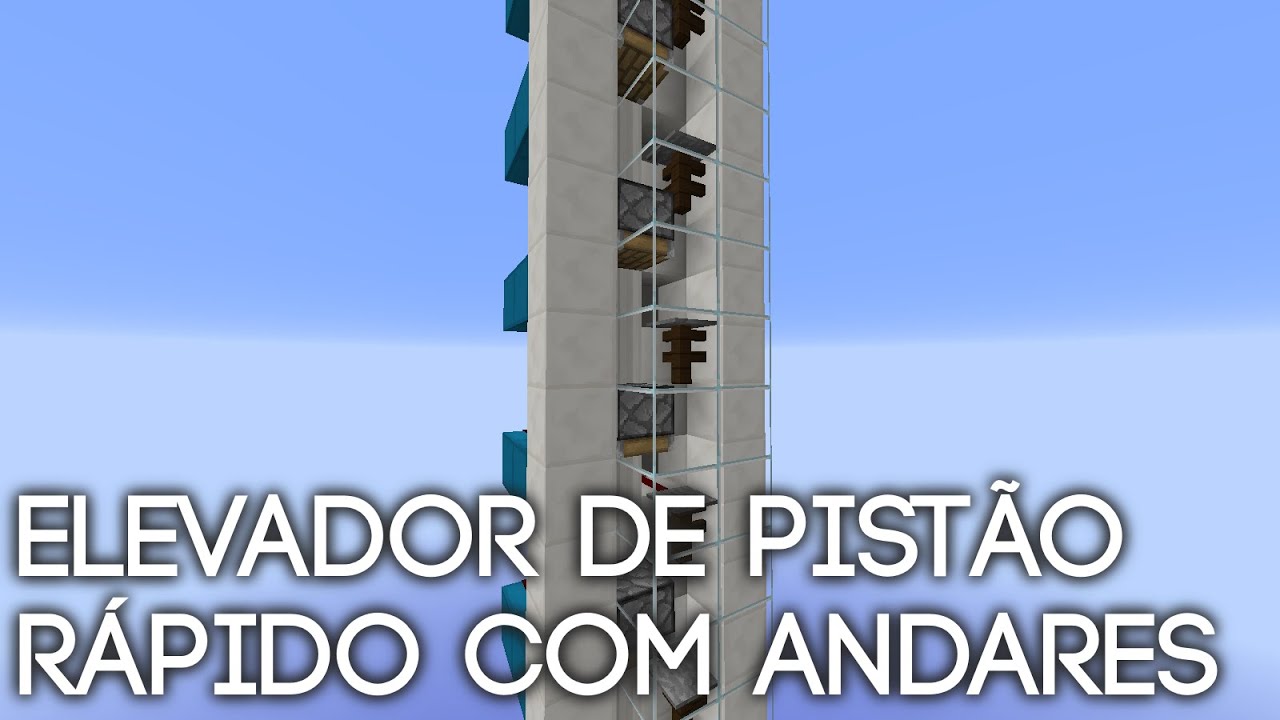 Elevador de Pistão Rápido [3x3 - Andares Opcionais!] - YouTube