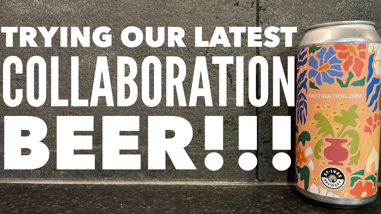 St Ives Destination DIPA | Real Ale Craft Beer Collaboration - YouTube