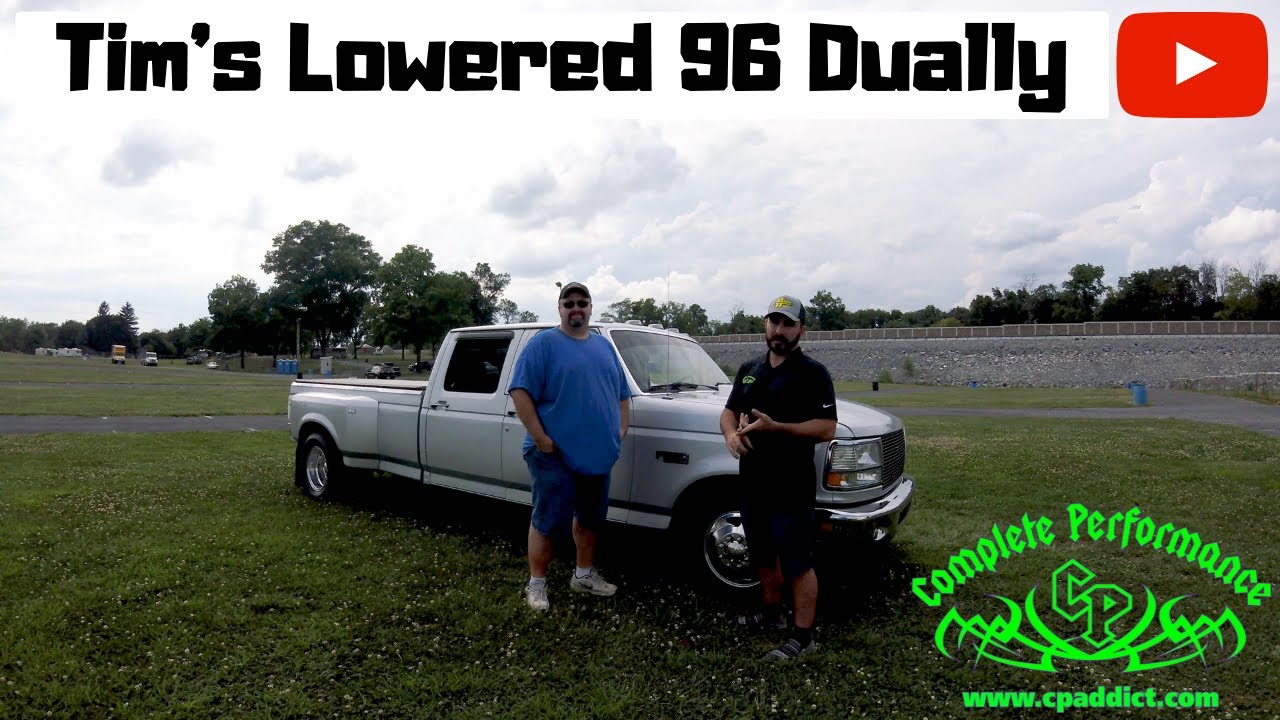 1996 Ford F350 - Lowered F350 Dually - YouTube