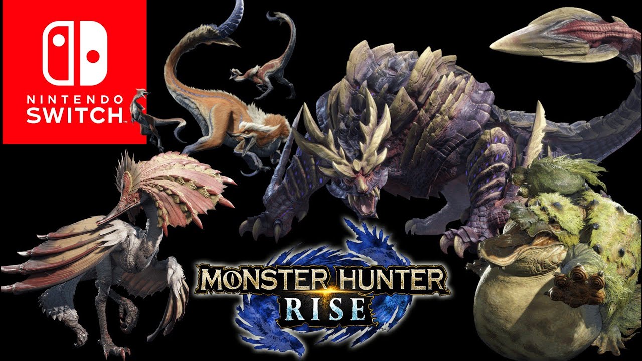 Monster Hunter Rise : All New Monster (Magnamalo, Aknosom, Great Izuchi ...