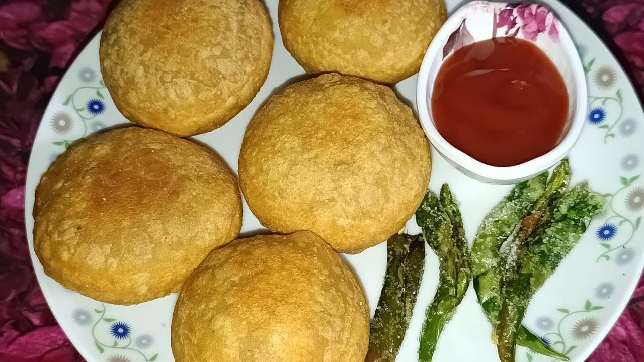 Fry Litti Recipe😋 ||चने के सततु का लिट्टी ||Bhuri recipe - YouTube