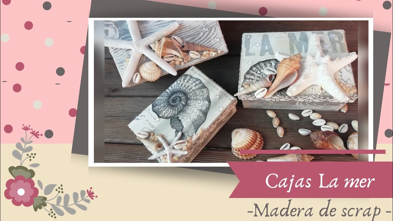 Cajas decoradas La Mer - YouTube