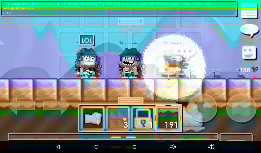 Growtopia / troll + Dares with cocozebra - YouTube