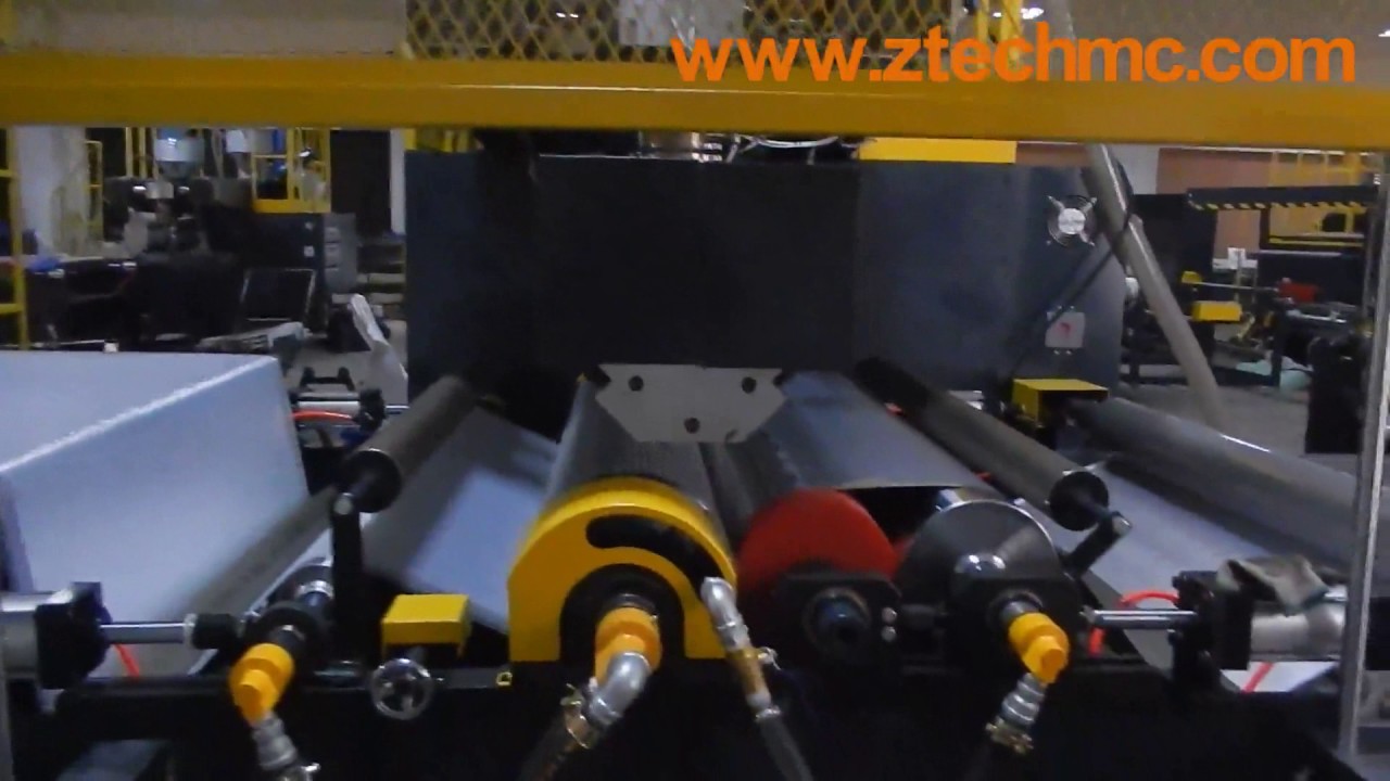 Lamination Rack with standard tension unit - YouTube