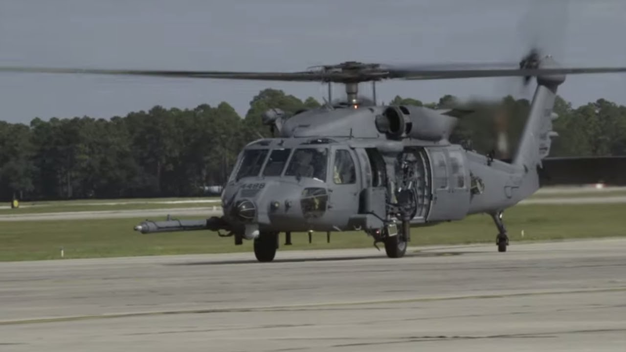 First HH-60W Jolly Green II Helicopters Arrive At Moody - YouTube