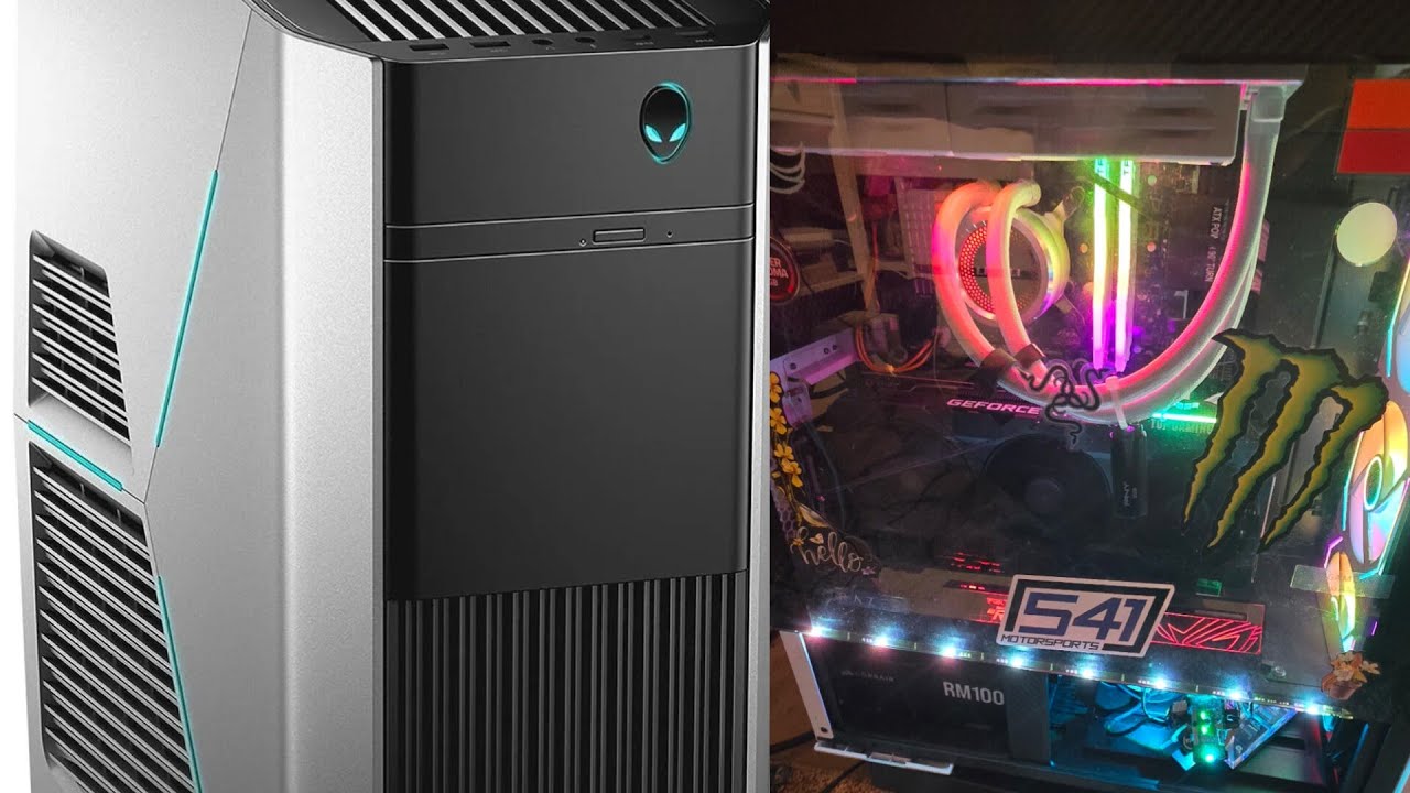 My 1st Custom Pc Alienware R8 Custom Case Transfer LianLi LanCool 2 ...