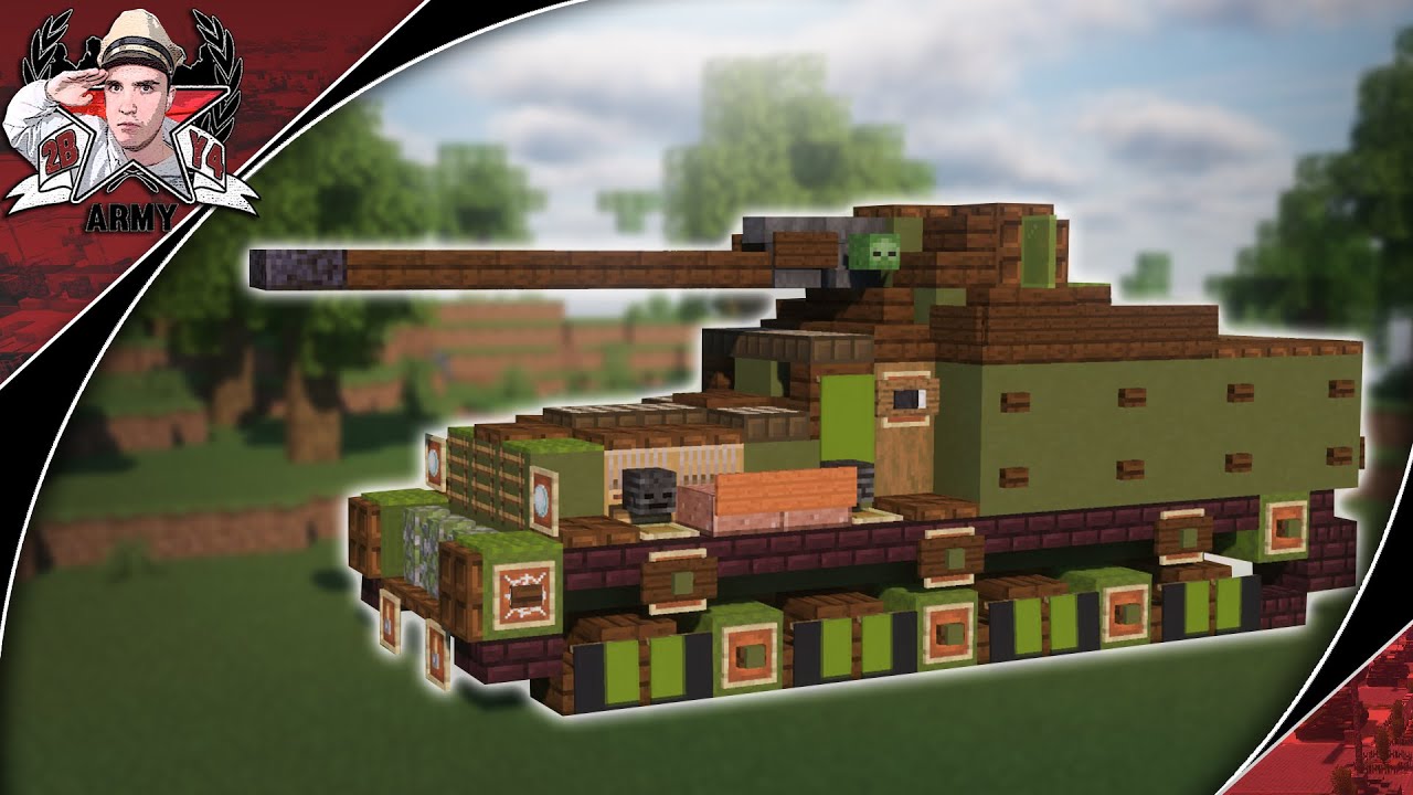 Minecraft: WW2 Type 5 "Na-To" | Tank Destroyer Tutotial - YouTube