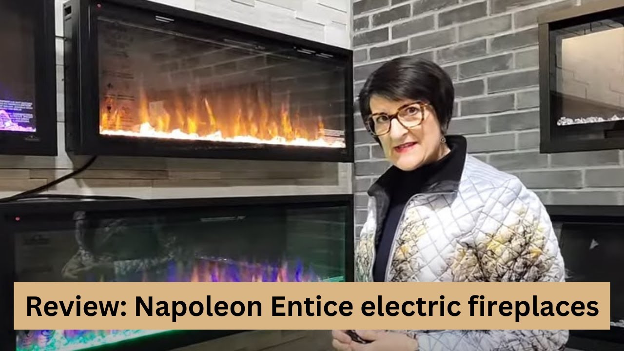Napoleon Entice linear electric fireplaces #electricfire # ...
