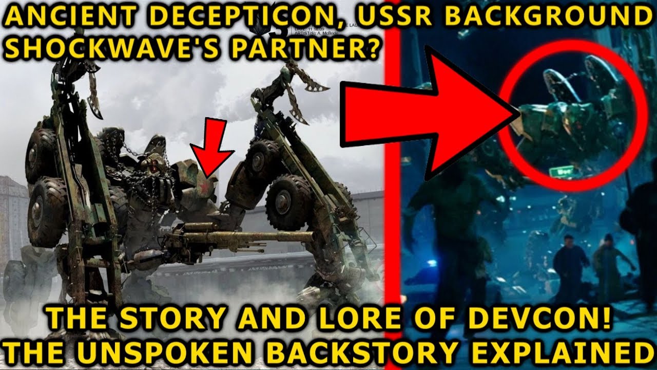 The Lore Of Devcon The Mysterious Decepticon In DOTM(EXPLAINED)- Transformers Bumblebee(2018 ...