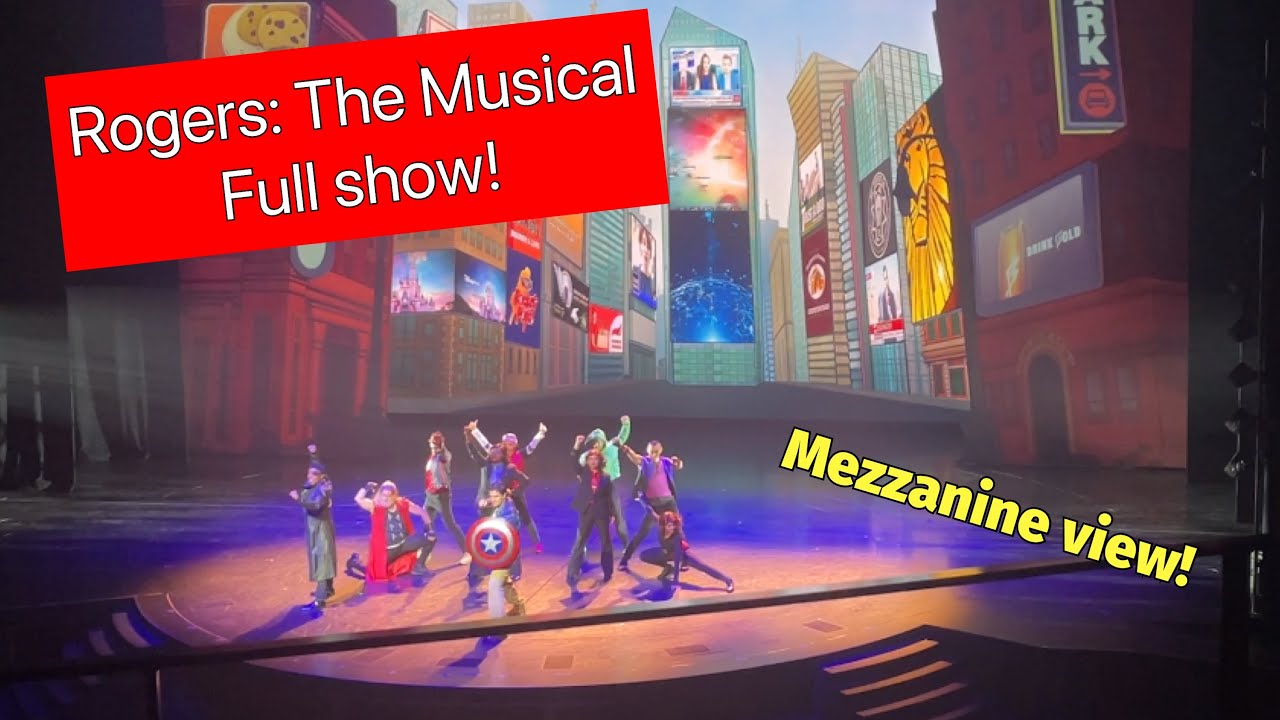 Rogers: The Musical - Full Captain America show at Disney California ...