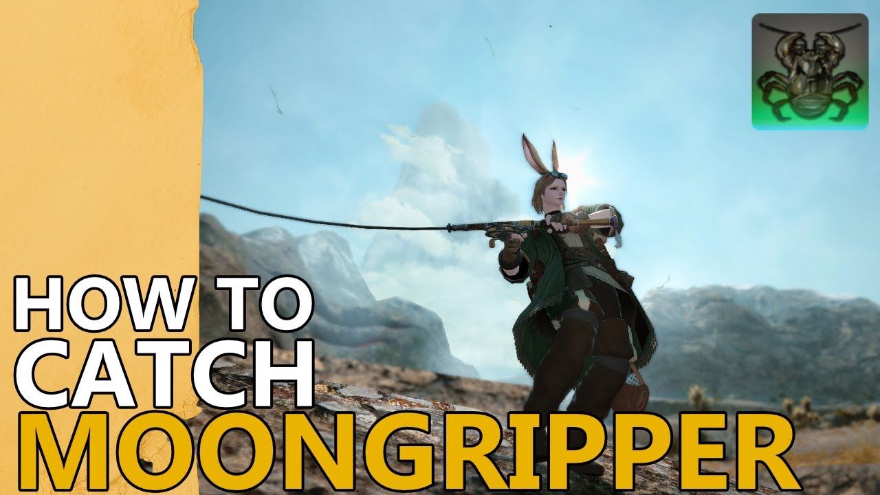 How to Catch Moongripper in FFXIV - YouTube