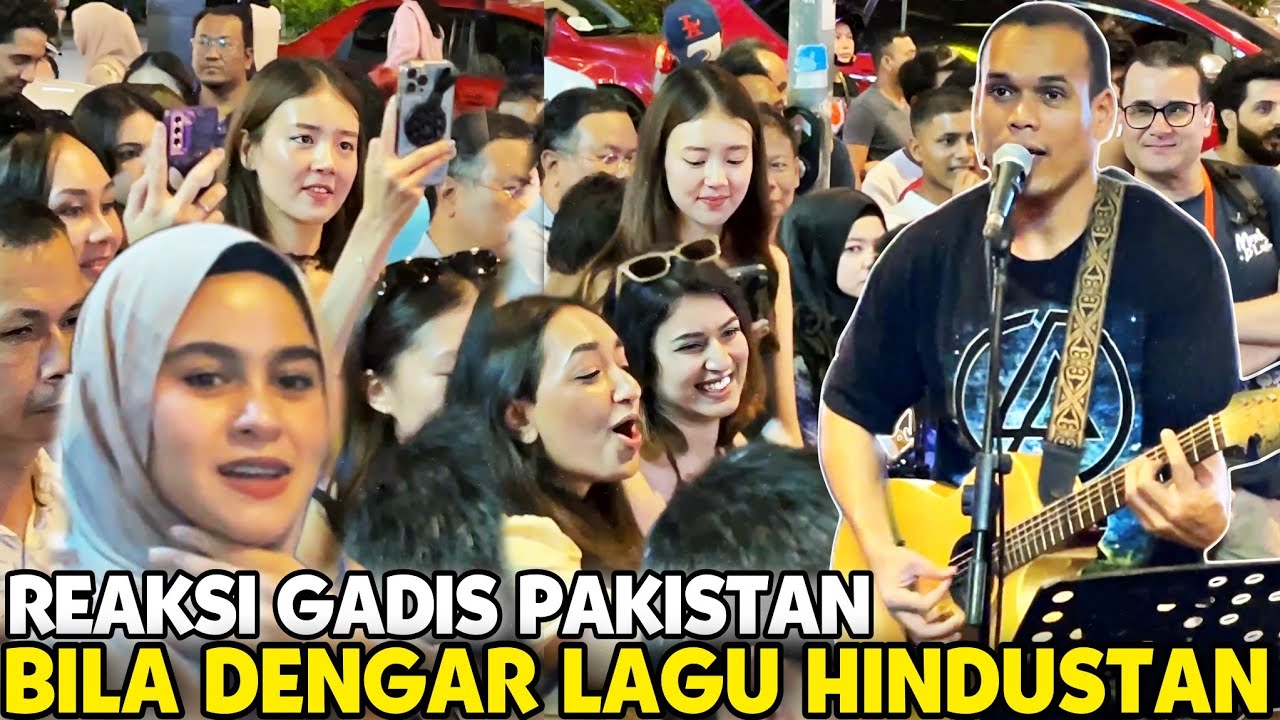 Pertama kali Datang Bukit Bintang Gadis Cantik Dari Pakistan Terkejut Dengar Lagu Yang Bob ...