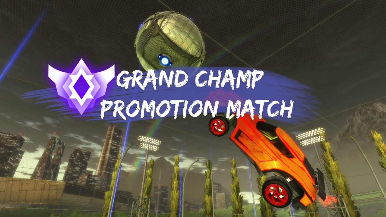 Rocket League | 2v2 Grand Champion Promotion game - YouTube