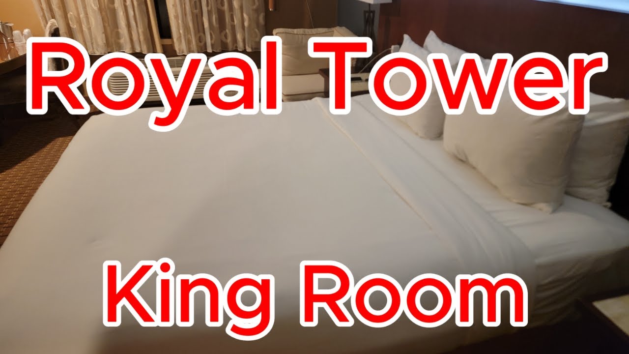 Excalibur Royal Tower King Room Tour - Las Vegas - MGM property - On ...