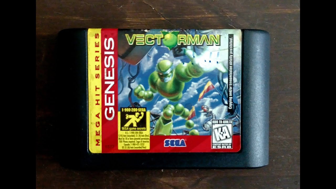Sega Genesis Vectorman Gameplay - YouTube