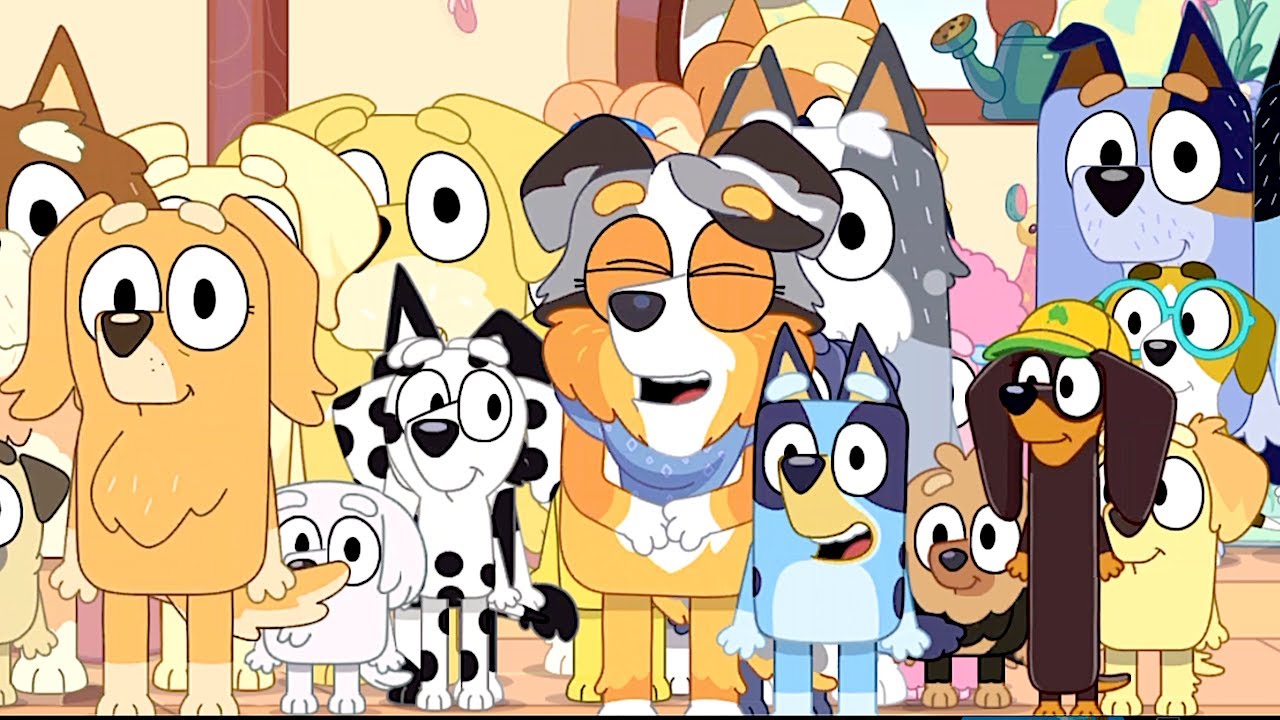 Bluey Let's Play 🐶 PlayRoom Bluey & Bingo's Fun Playtime | Fun Kids ...