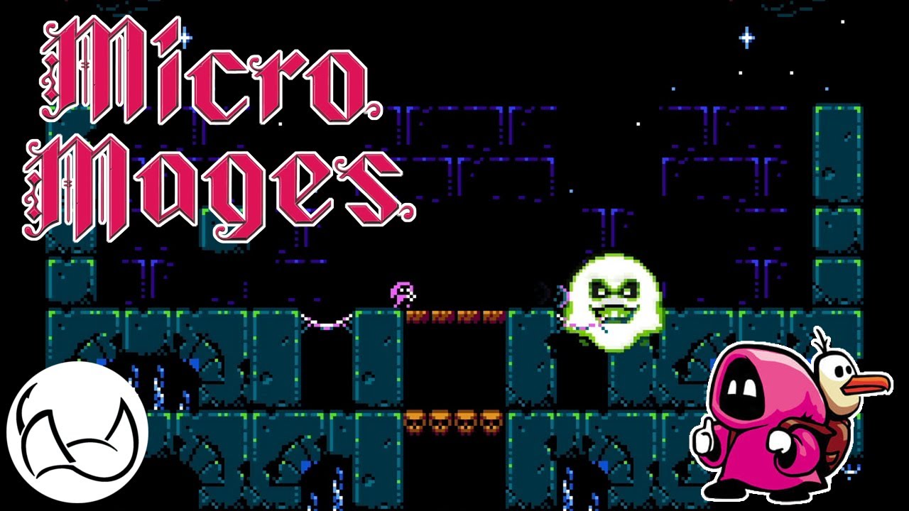 Micro Mages - Vertical Scrolling Platformer - General Impressions - YouTube