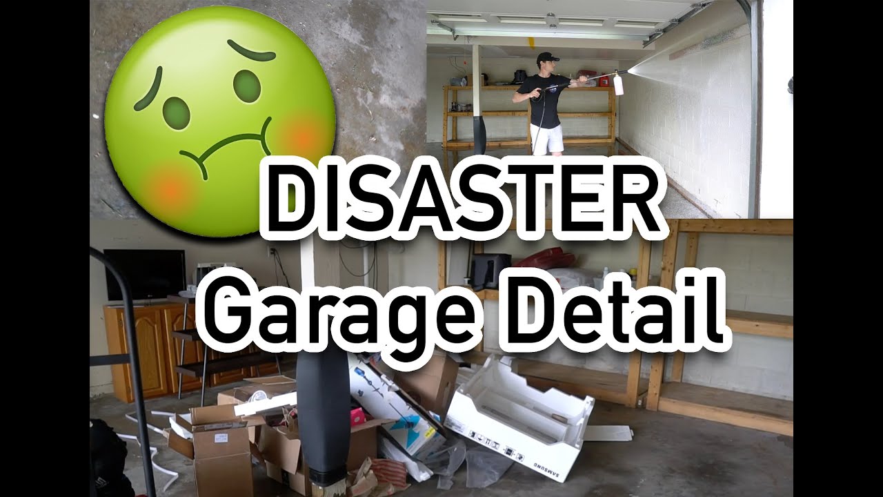 DISGUSTING Garage Clean Out and Degreasing! - YouTube