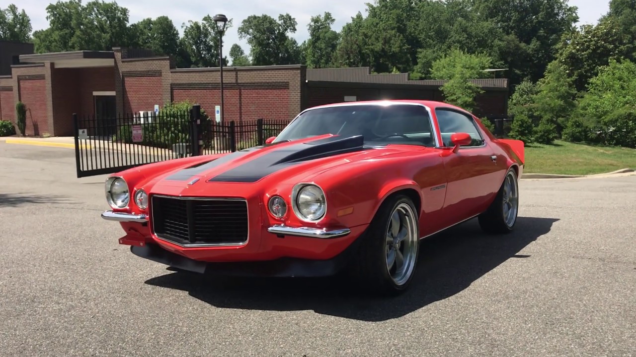 Restored 1970 Camaro RS. Rally Sport. Split Bumper - YouTube