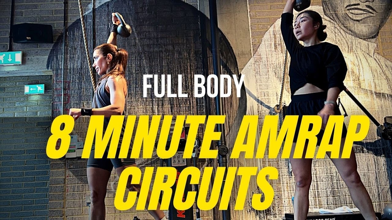 KETTLEBELL and ANIMAL FLOW combo | 8 MINUTE AMRAP CIRCUITS🔥 - YouTube