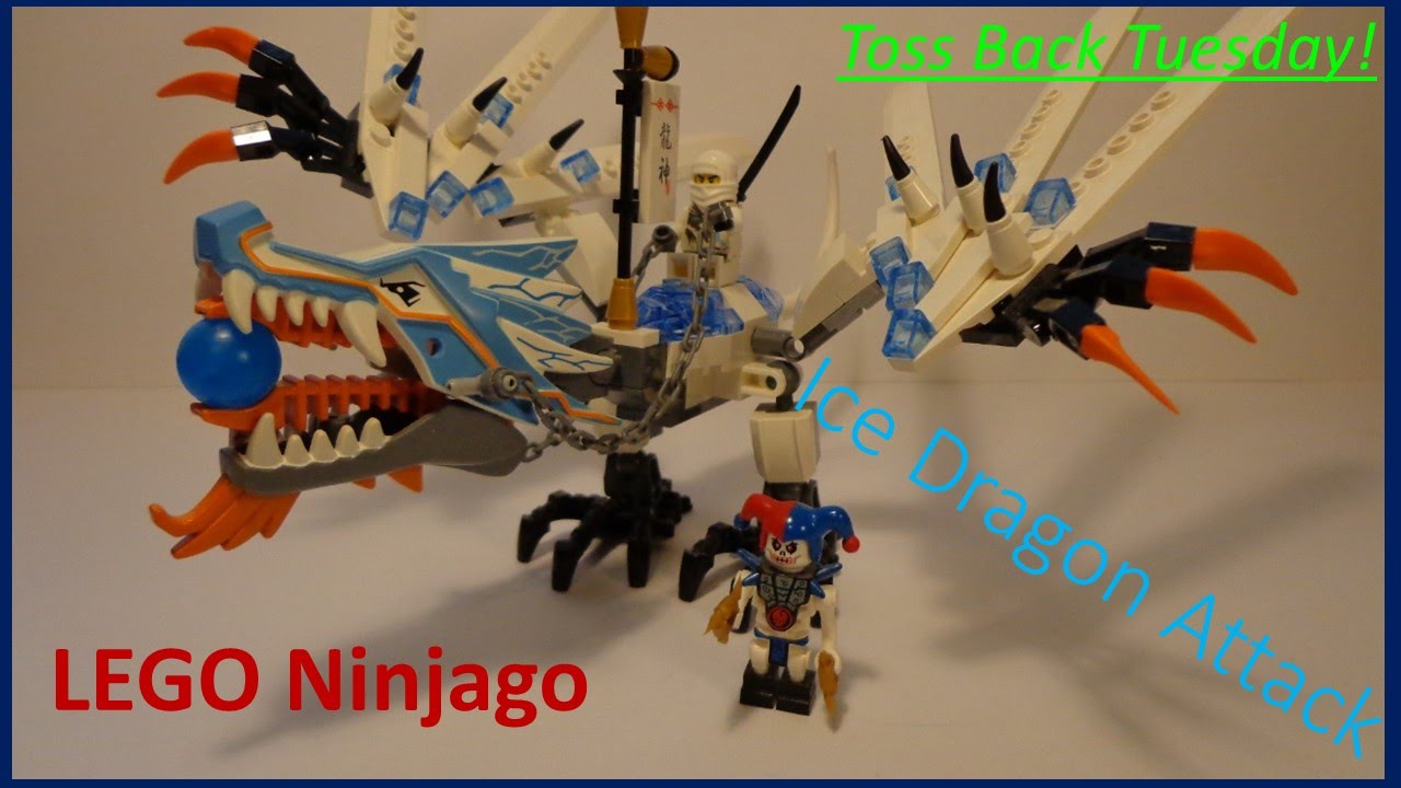 Toss Back Tuesday! LEGO Ninjago Ice dragon Attack Set From 2011! - YouTube