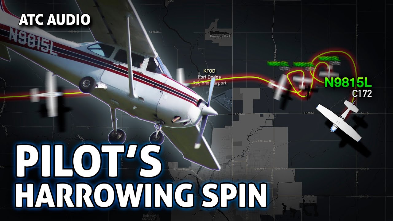 -HELP! I'm ROLLING! I'm Going to CRASH! #N9815L . Real ATC Audio - YouTube