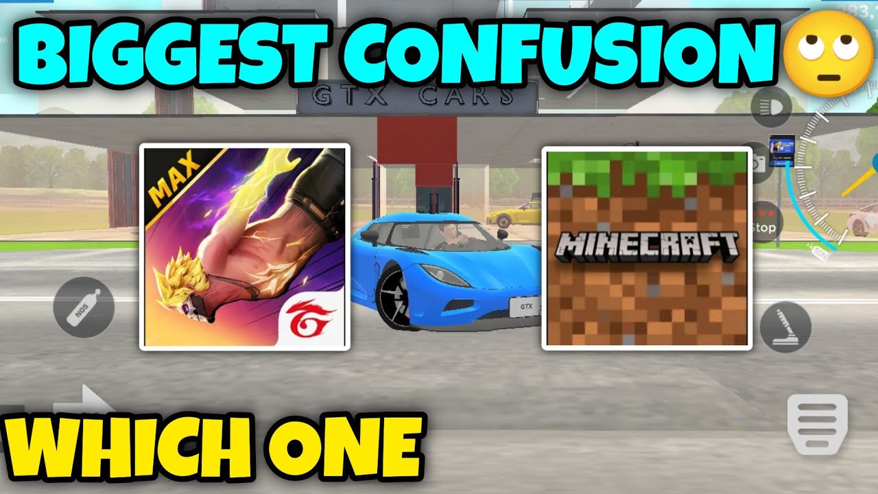 BIGGEST CONFUSION WHICH ONE GAME ? - YouTube