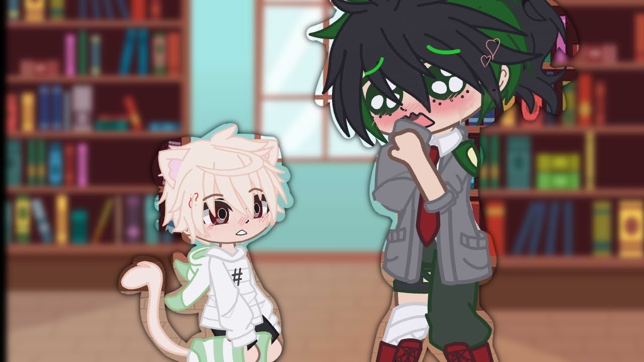 Kacchan se convierte en gato!?//cringe?//original?//bakudeku//gachaclub ...