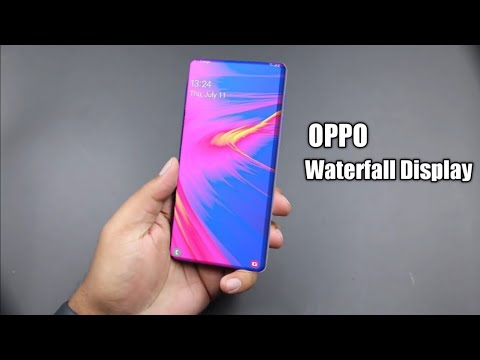 Oppo waterfall Display Offical | Oppo Curved Screen 2.0 - YouTube
