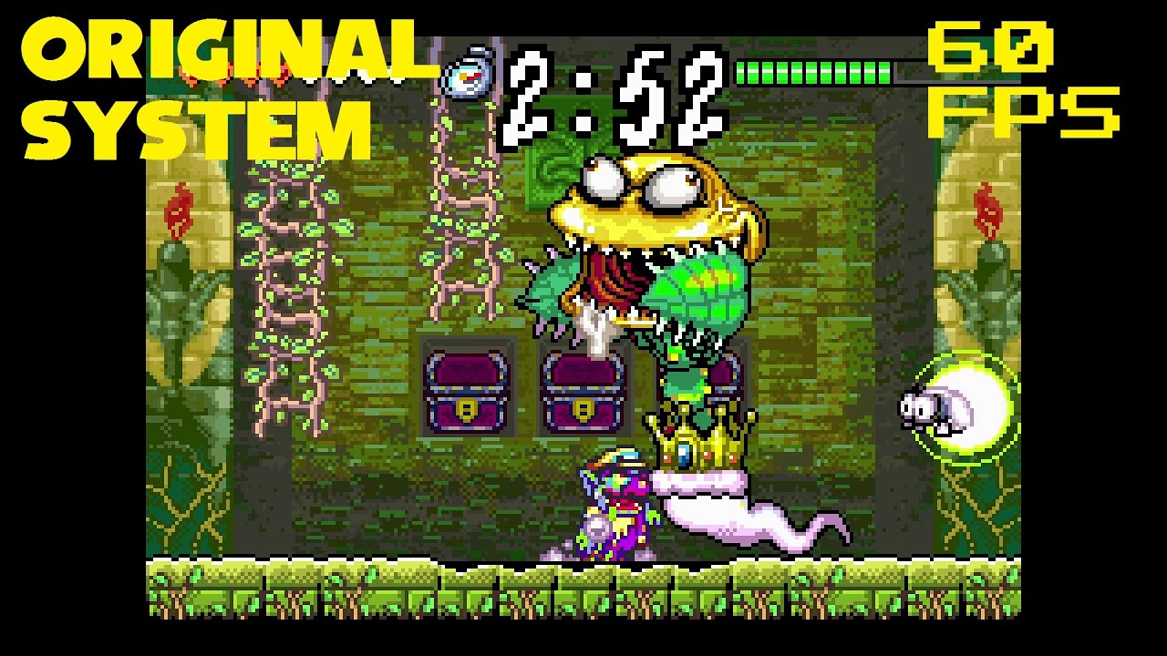 8b. (Native 60 FPS GBA) HARD - Cractus (Boss) - Wario Land 4 - YouTube