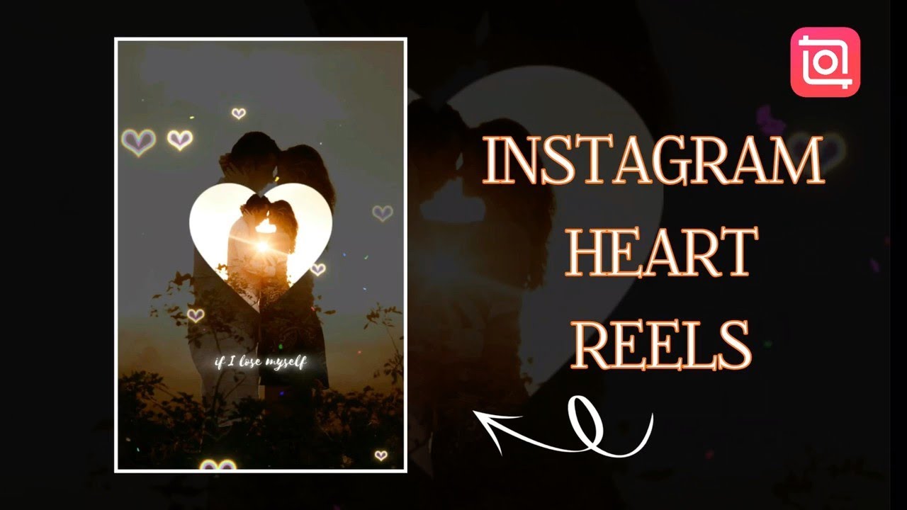 Instagram Heart Reels Lyrics Editing (InShot Tutorial) - YouTube