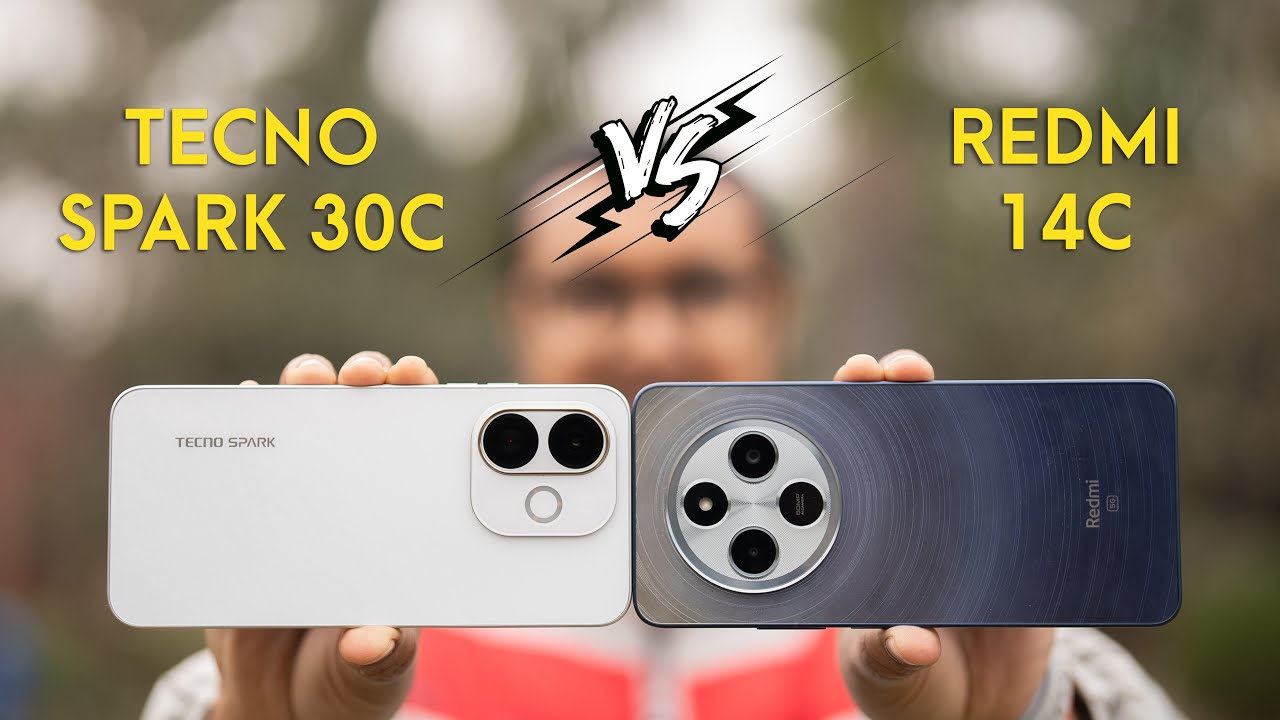 Tecno Spark 30C vs Redmi 14C | Best under 15000 - YouTube