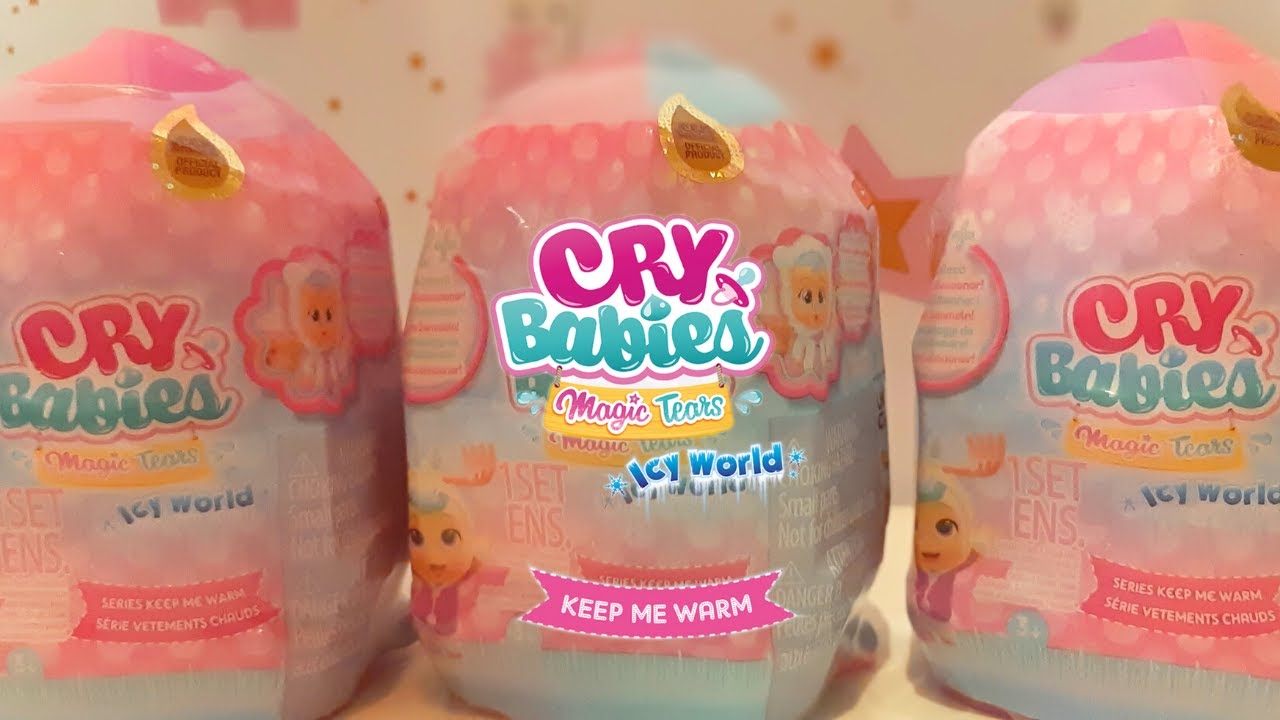 👶 UNBOXING BEBES LLORONES ICY WORLD Serie Keep Me Warm 😍 - YouTube