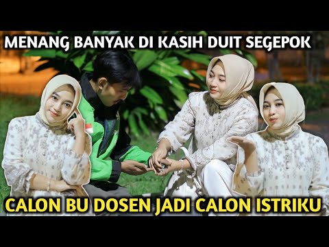 PRANK SHOLAWAT!! DI KASIH UANG SEGEPOK😲BU DOSEN JADI CALON ISTRI BPK GOJEK🤭