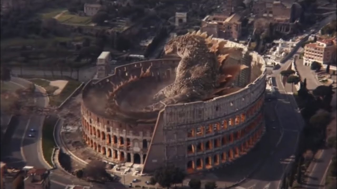 Godzilla x Kong: The New Empire - Godzilla goes to sleep in the ...