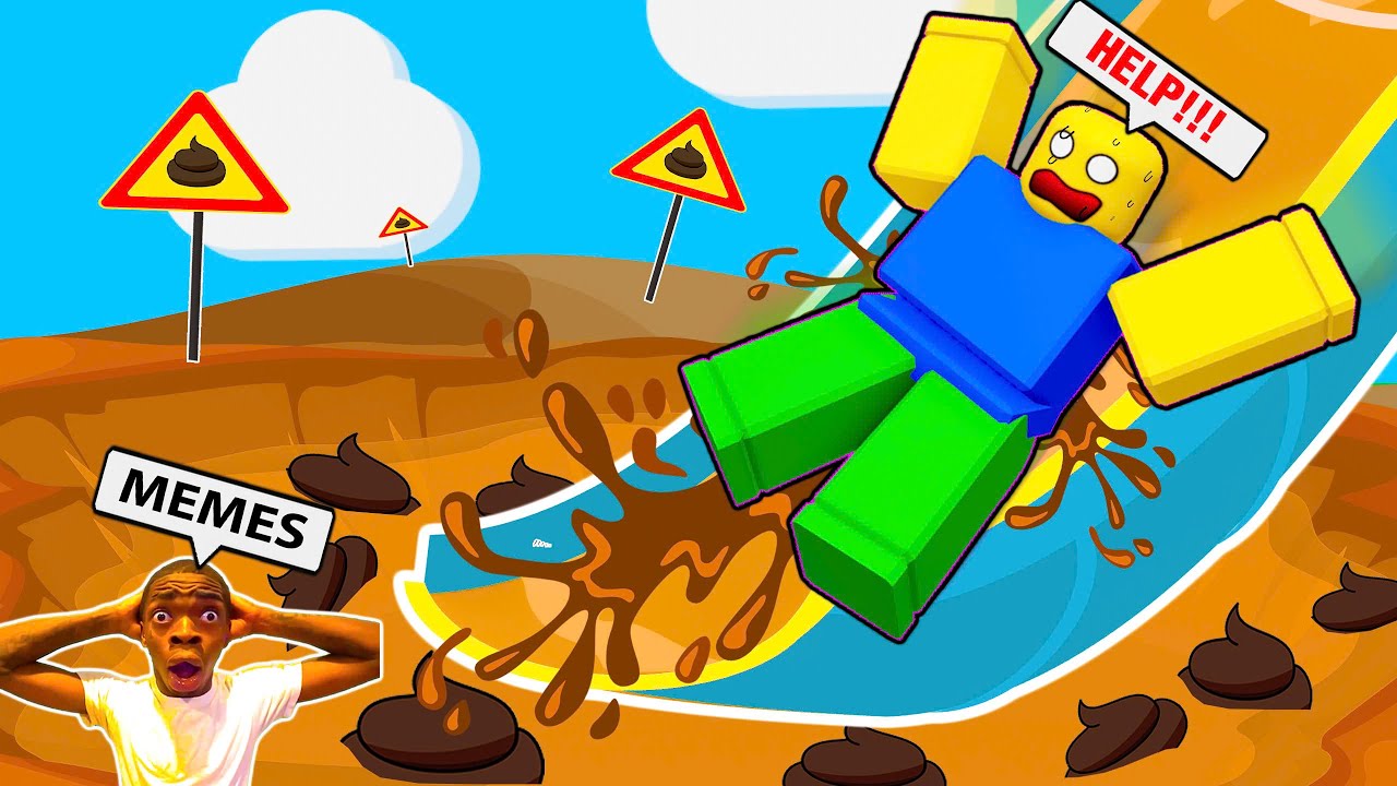 ROBLOX NEED MORE POOP & Dandy's World Funny Moments - ALL Endings ...