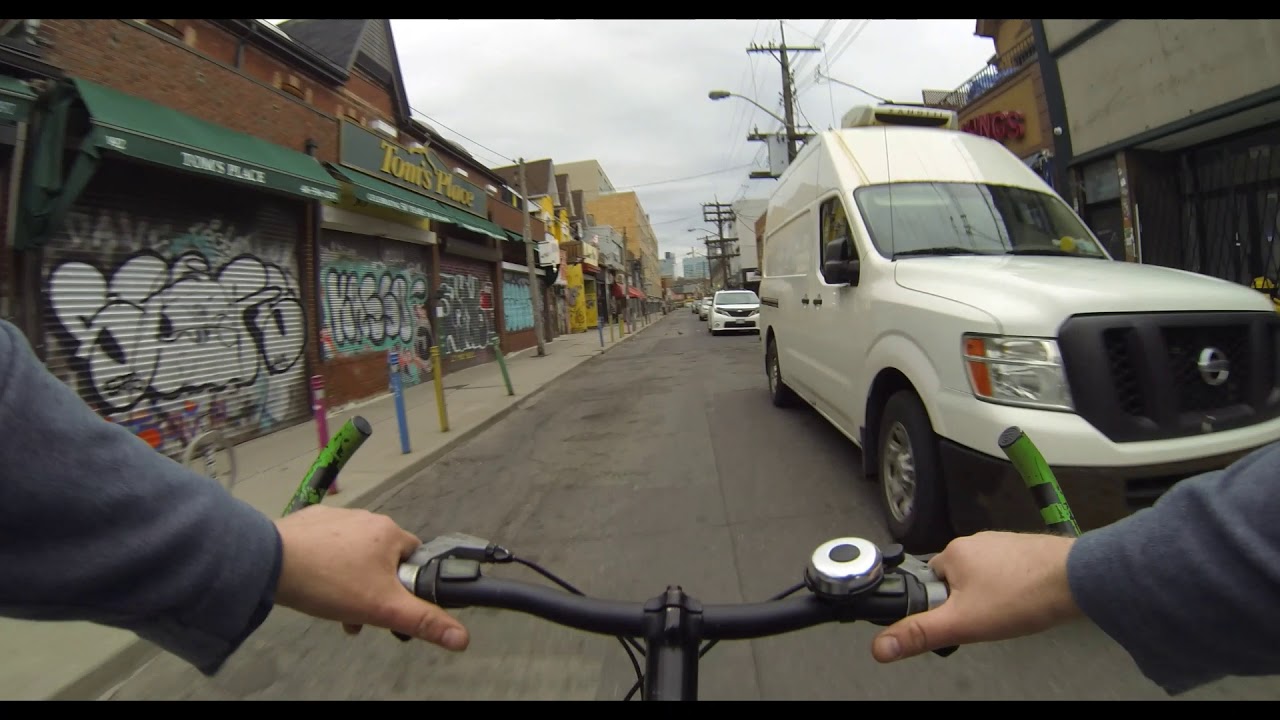 Rush Hour Ride - Downtown Toronto - Wednesday, April 29th, 7:30am - YouTube