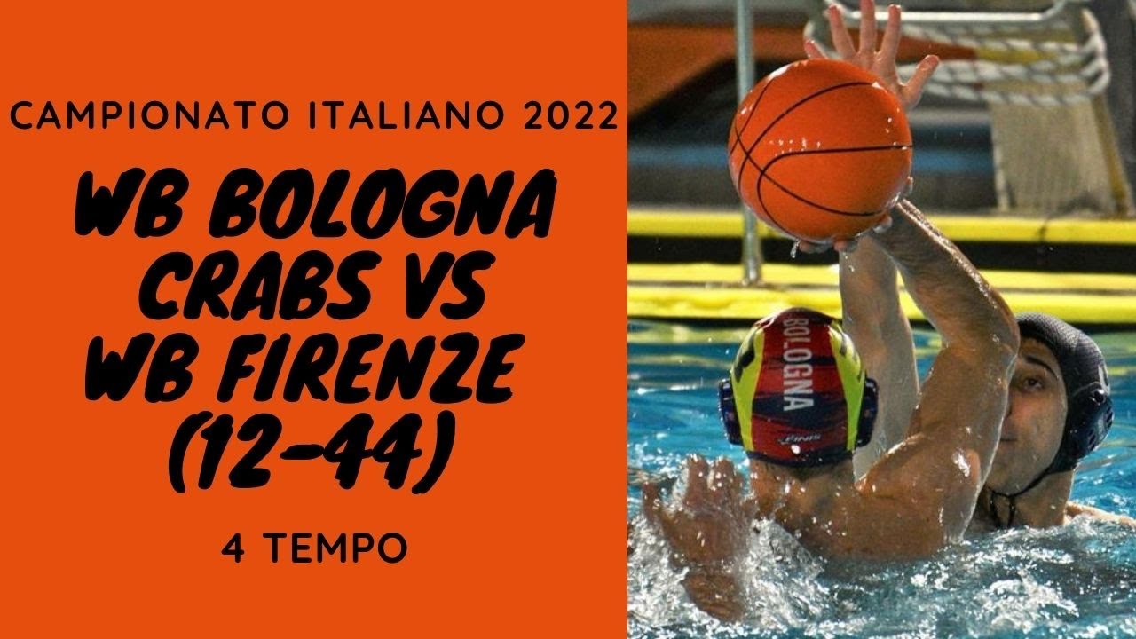 Campionato Italiano Waterbasket 2022 - Bologna VS Firenze (12-44 ...