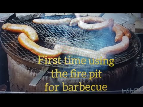 First barbecue in Spring. - YouTube