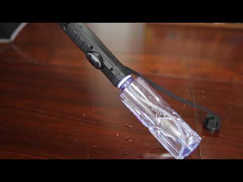 New invention cool straight umbrella with fan and water - YouTube
